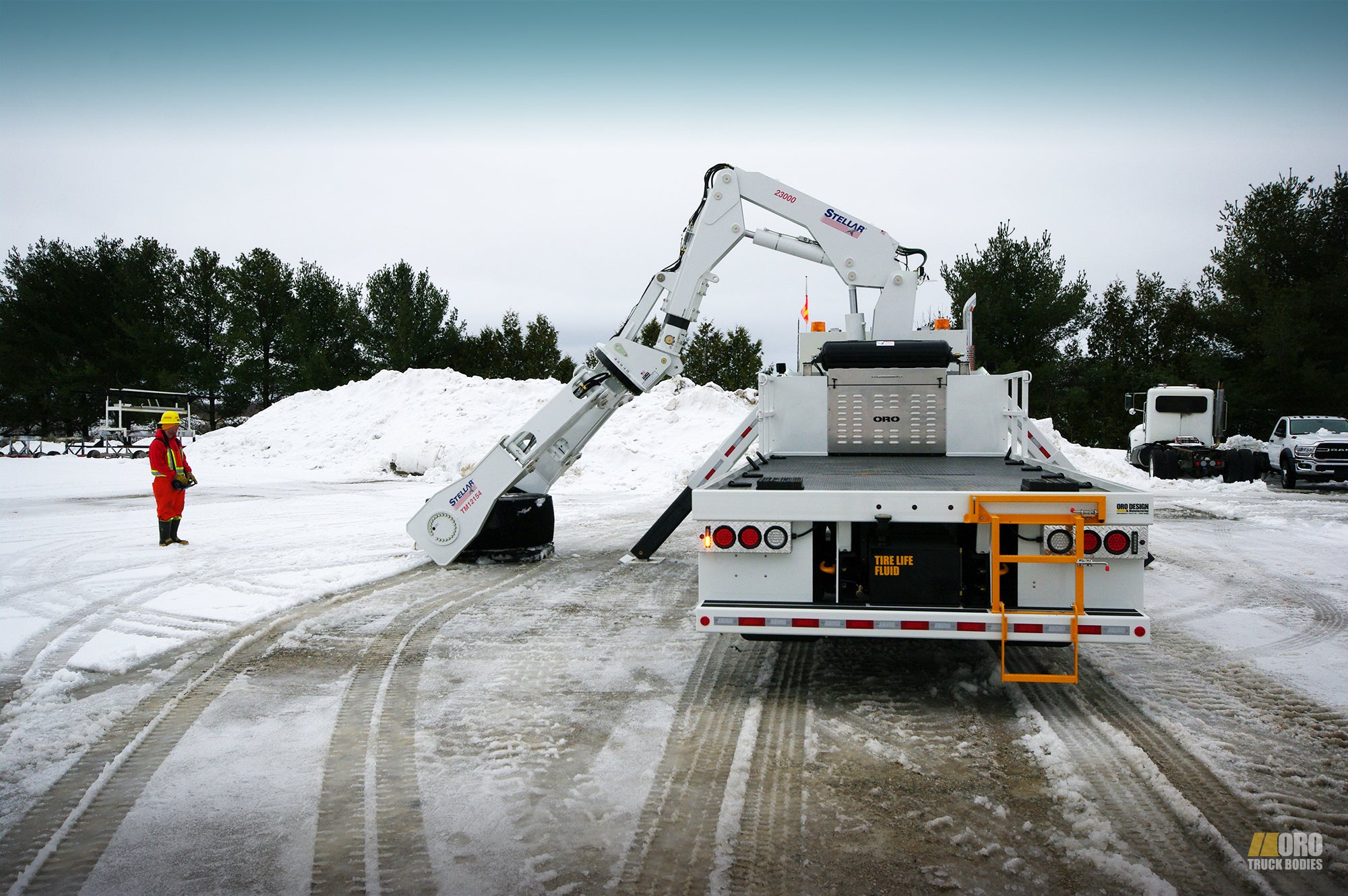 Stellar® Tire Cranes & Manipulators – ORO Design